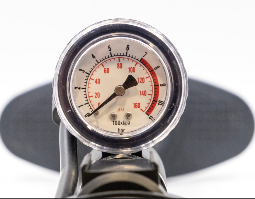 RAPTOR - ZF-809C Analog Göstergeli Standart Ayaklı Pompa - Black